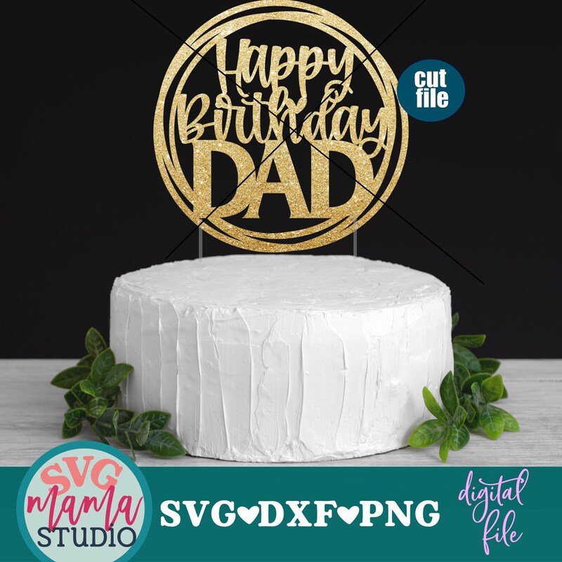 Dad Cake Topper - Etsy
