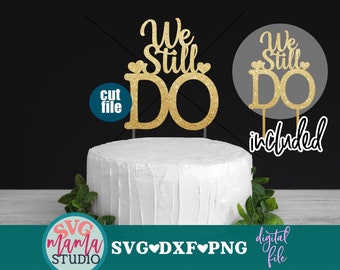 Cake Topper We Do - Etsy