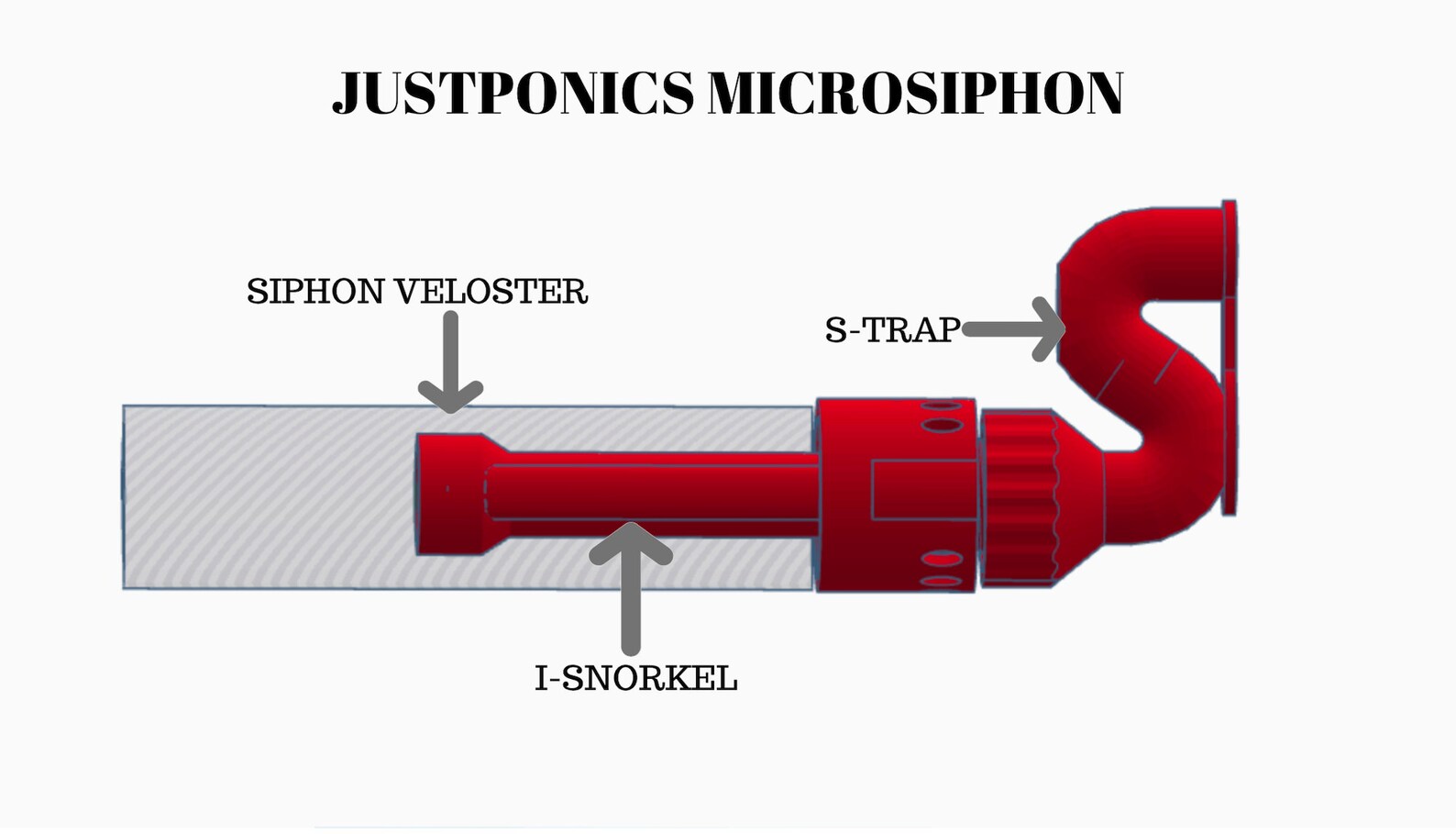 Medium Bell Siphon for 4" Media - Etsy