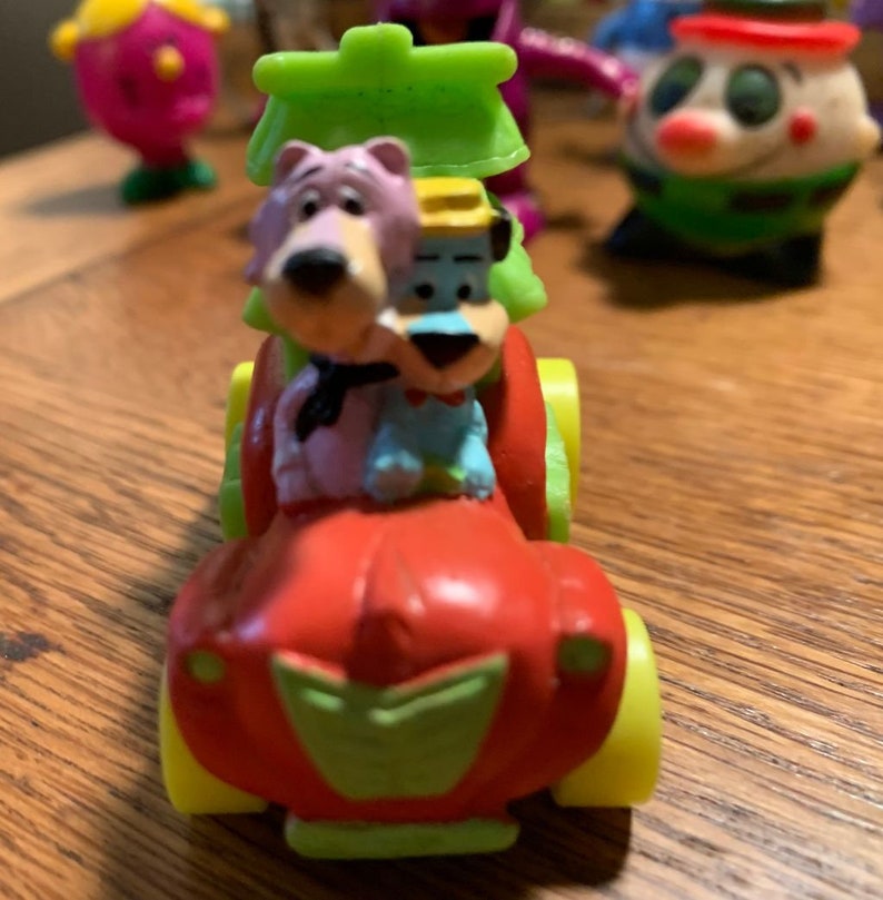 Vintage Fast Food 90s Toy Cars Featuring Characters From Your Childhood ...