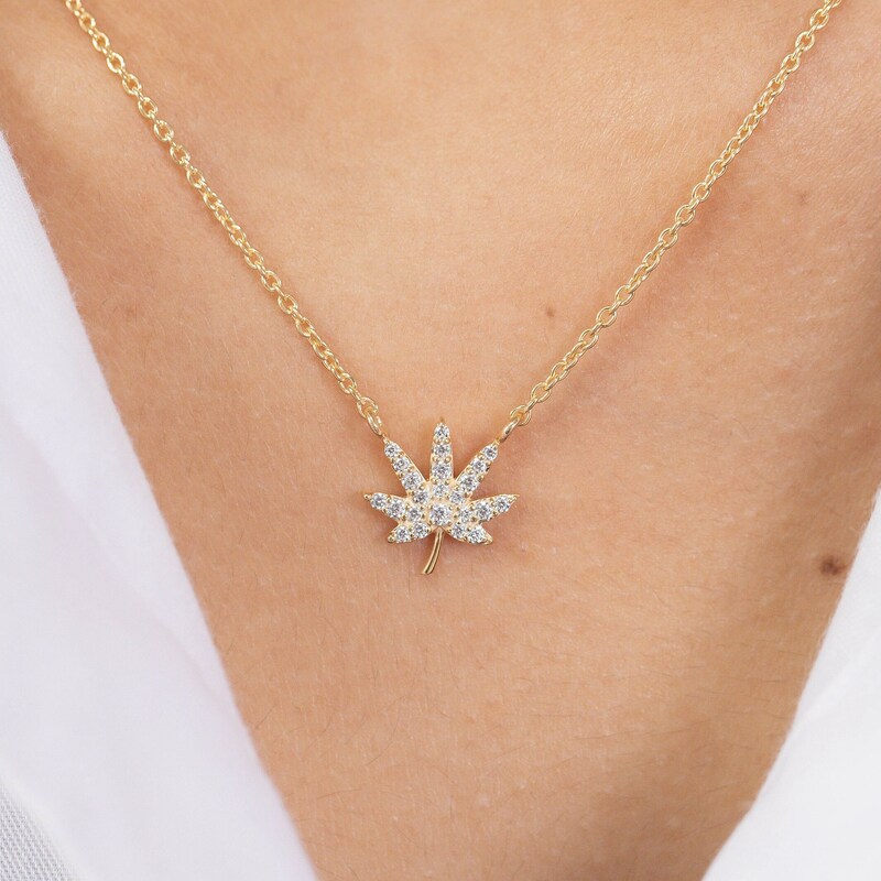 Weed Necklace - Etsy
