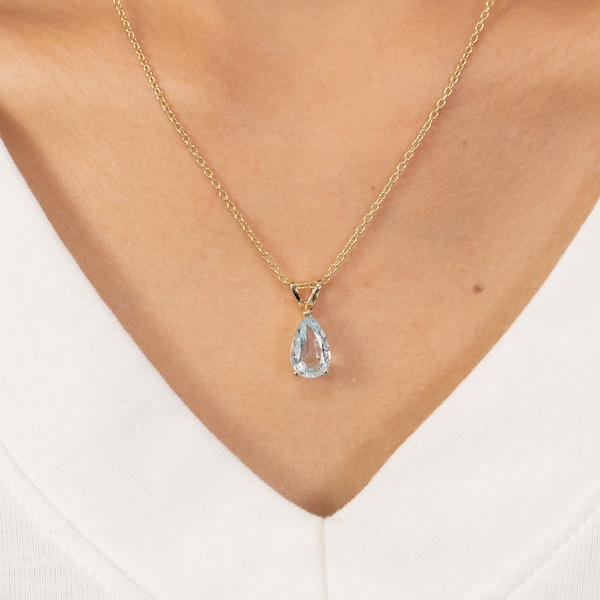 Tear Drop Necklace - Etsy