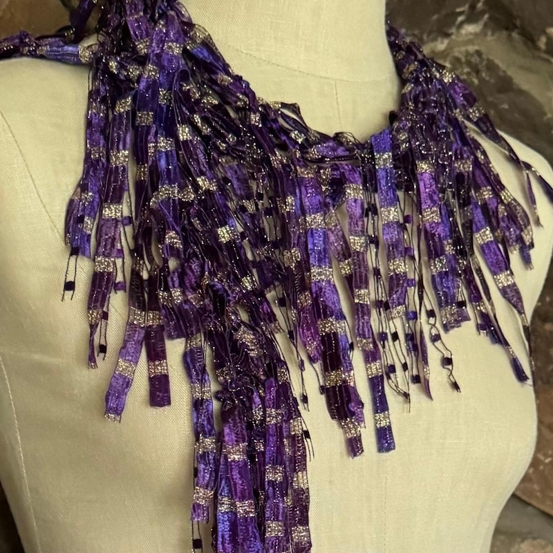 Unique Decorative Scarf - Etsy