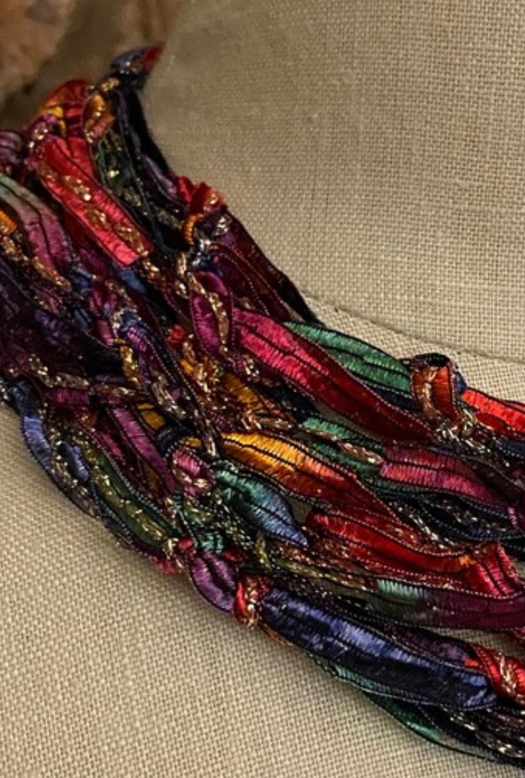Skinny Fabric Belt Scarf, Fashion Accessories, Unique Gift for Artist ...