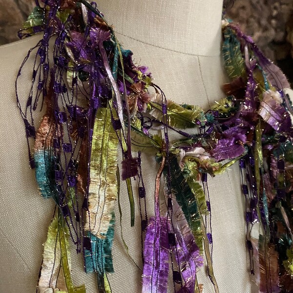 Ladder Ribbon Yarn - Etsy