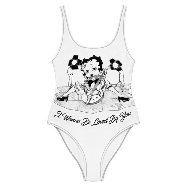 Betty Boop Swimsuit - Etsy