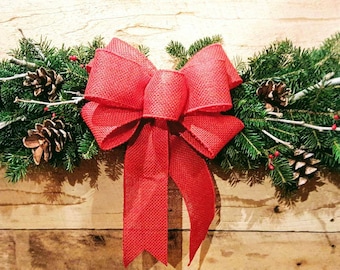 Christmas Window Swag - Etsy