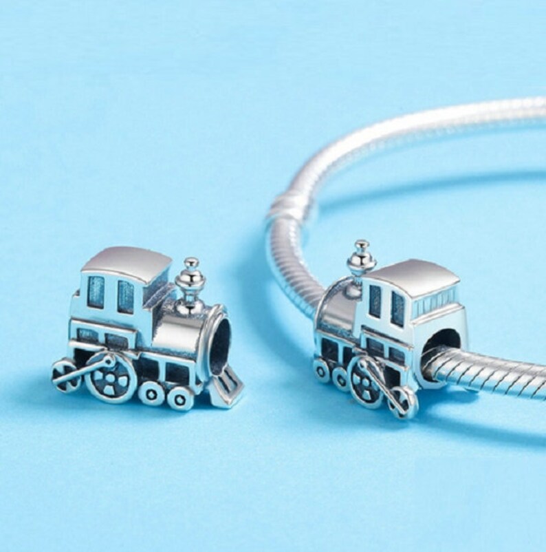 Vintage Locomotive Train Car Charm Beads Fit European & - Etsy