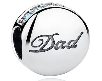 Pandora Dad Charm - Etsy