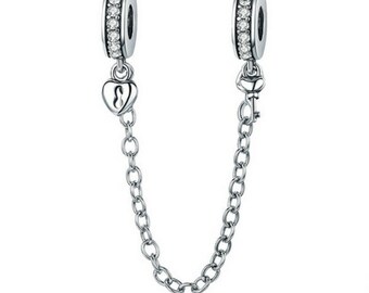 Pandora Logo Signature SILVER SAFETY CHAIN 792057CZ-05 /pandora ...