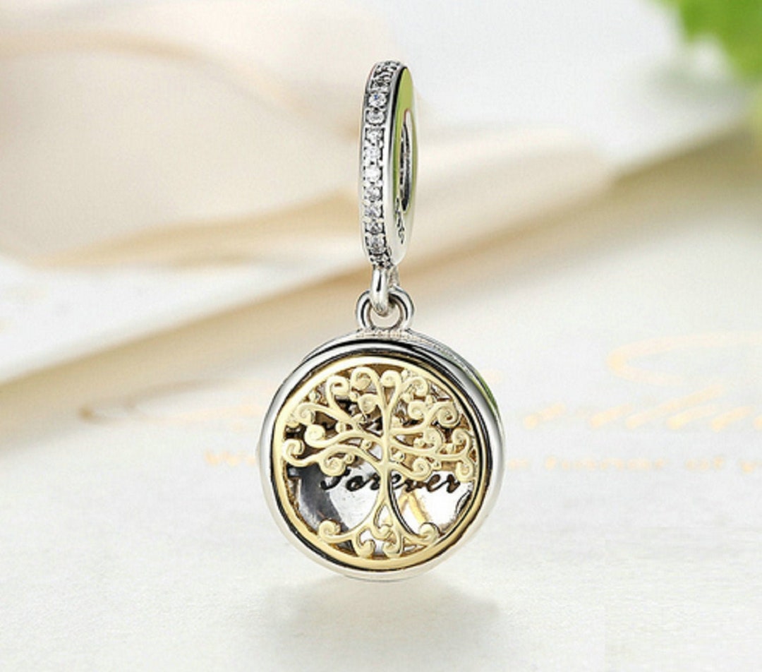Family Tree Charm Family Heritage Fits Women Bracelet Charm - Etsy