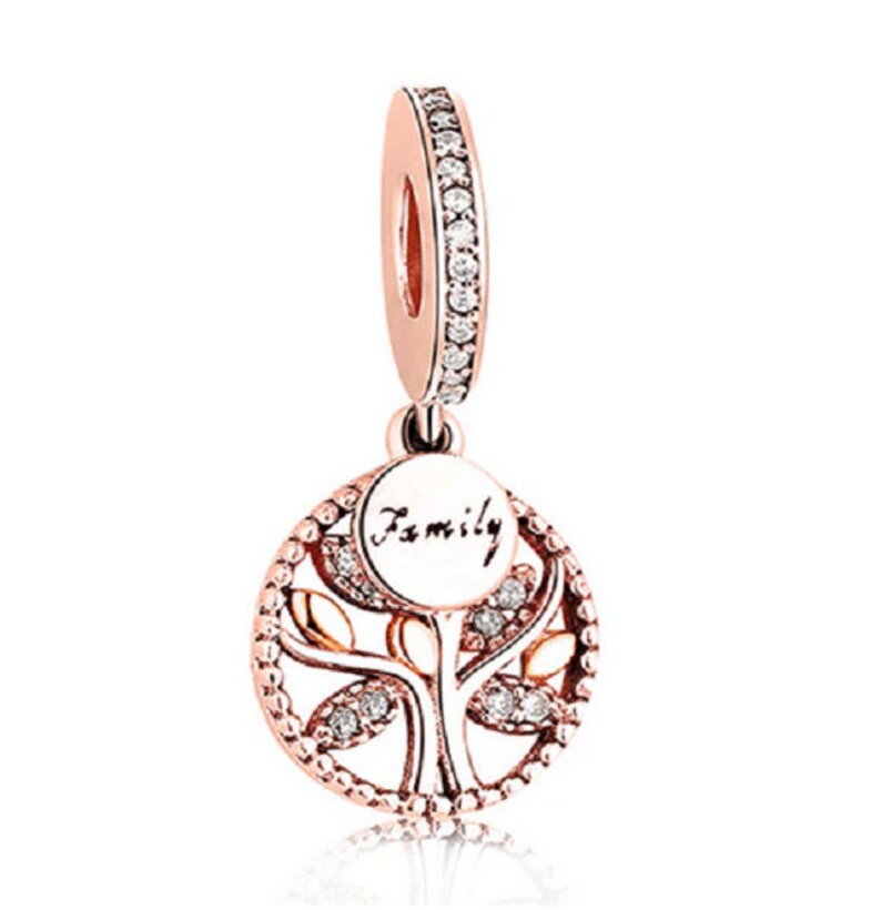Family Tree Heritage Charm Pendant Dangle Fits Pandora - Etsy