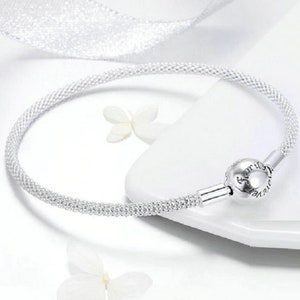 Love Forever Love Snake Chain Bracelets for Women 925 Sterling Silver ...