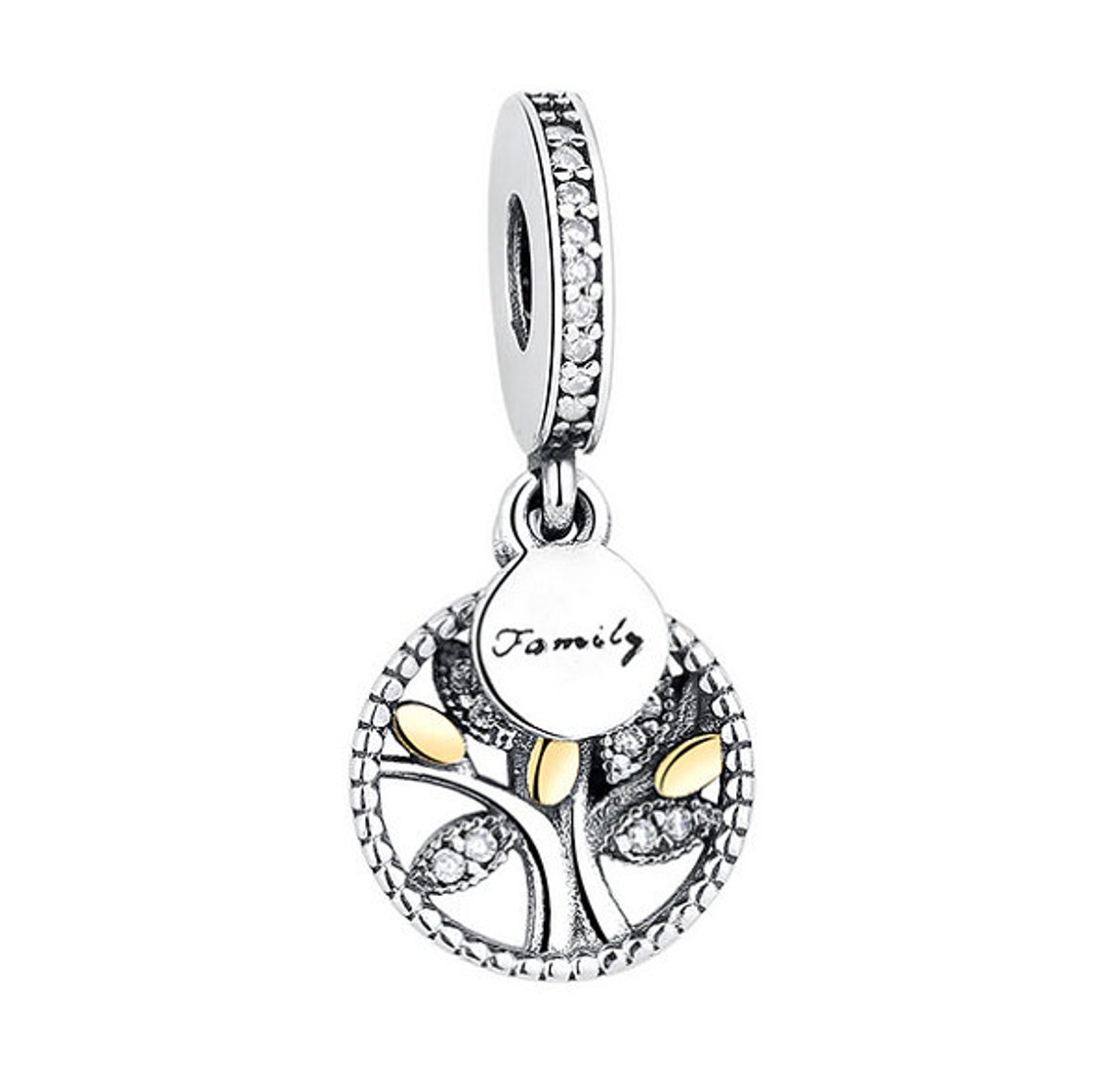 Family Tree Heritage Charm Pendant Dangle fits Pandora | Etsy