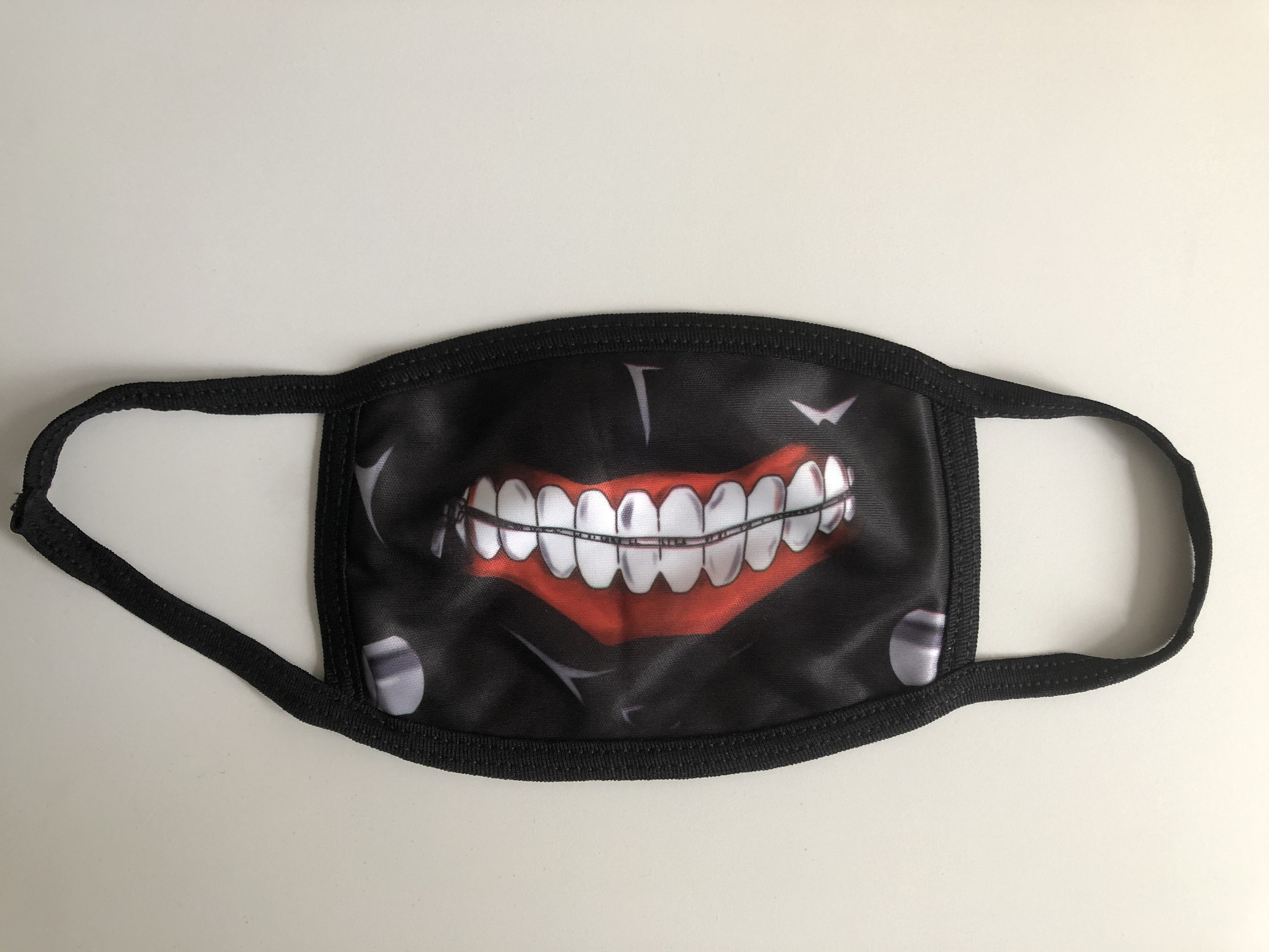 Manga Tokyo Ghoul Ken Kaneki Face Mask Cotton Washable | Etsy