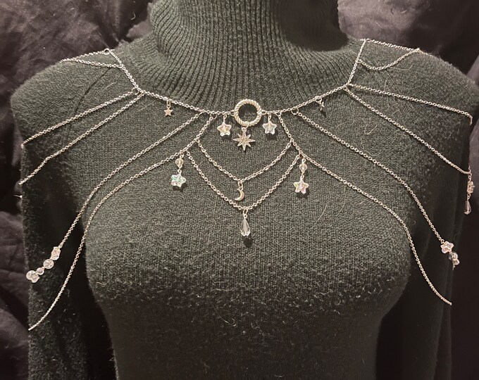 Star Shoulder Chain - Etsy