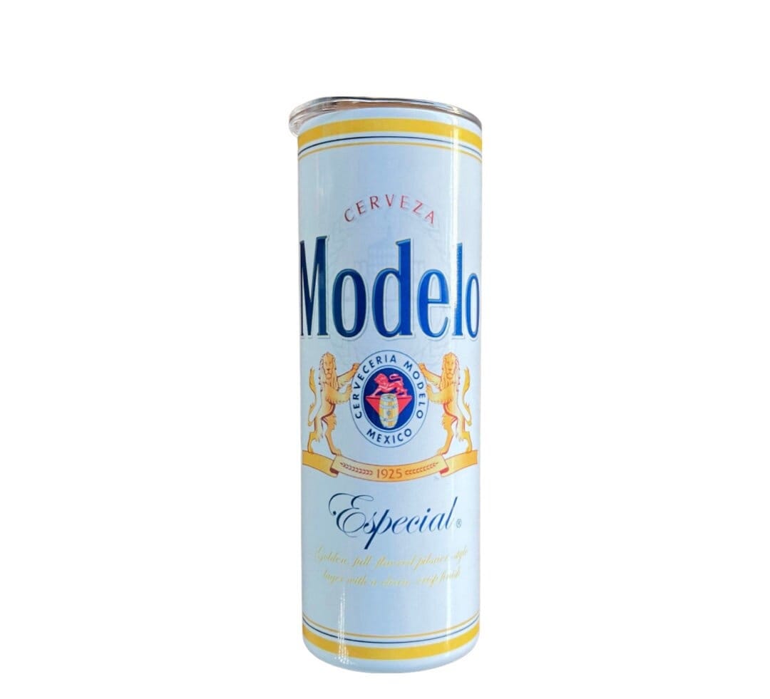 Modelo 20oz Skinny Tumbler Design, Modelo Wrap PNG, Modelo Tumbler Wrap ...