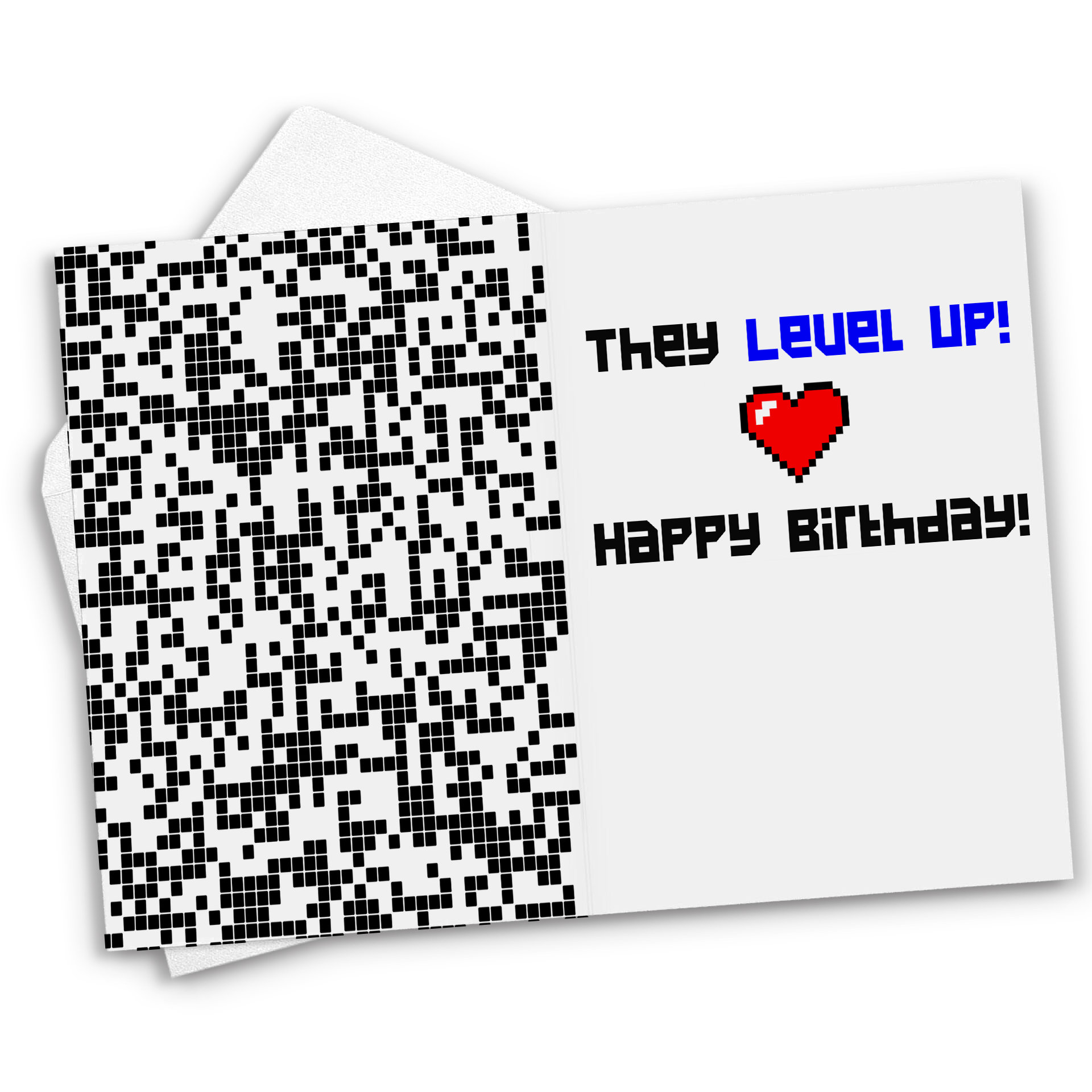 Video Gamer Pixel Happy Birthday Handmade Greeting Card - Etsy
