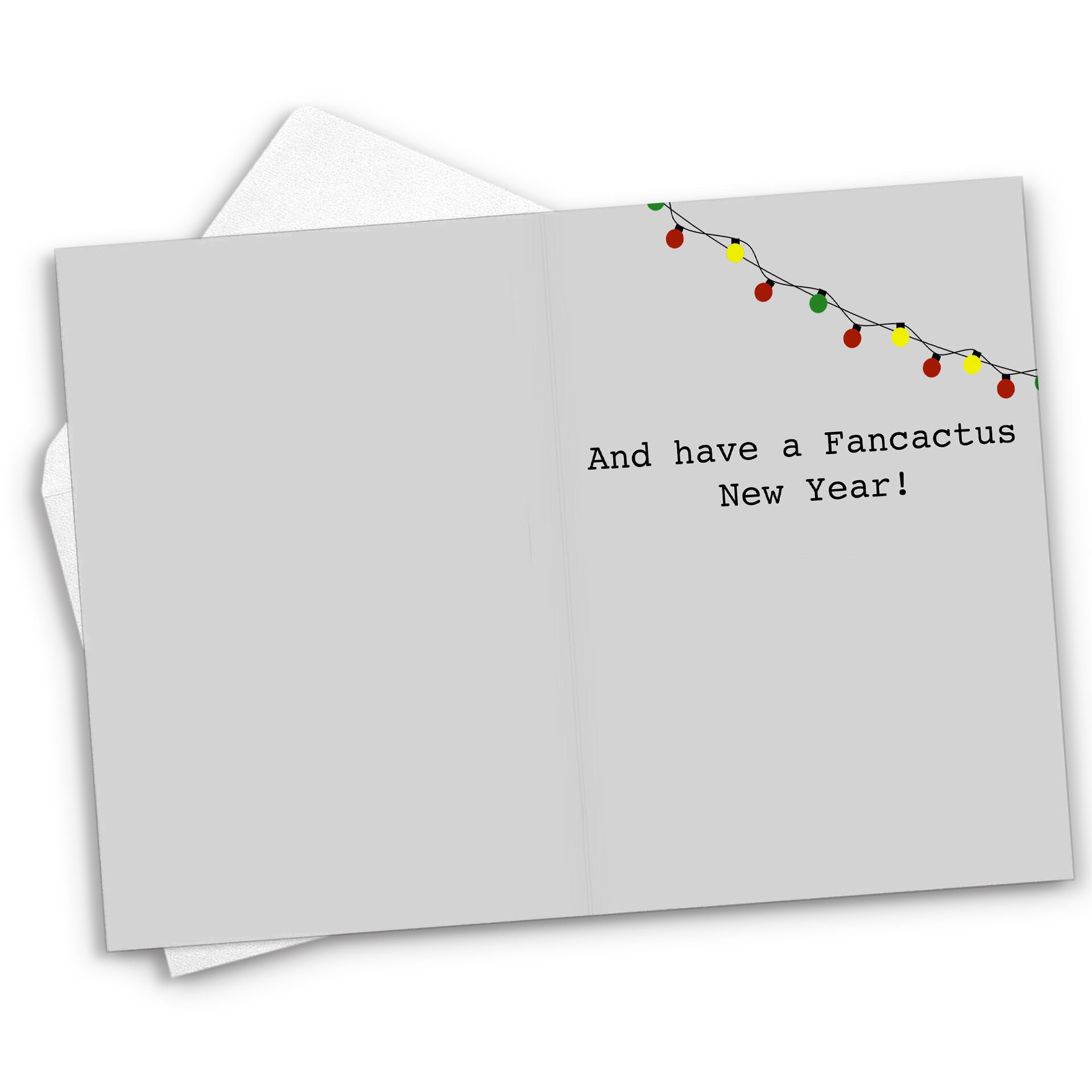 I Hope Your Christmas is Lit Funny Merry Christmas Handmade Greeting ...