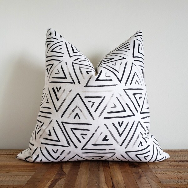 Triangle Pillow - Etsy