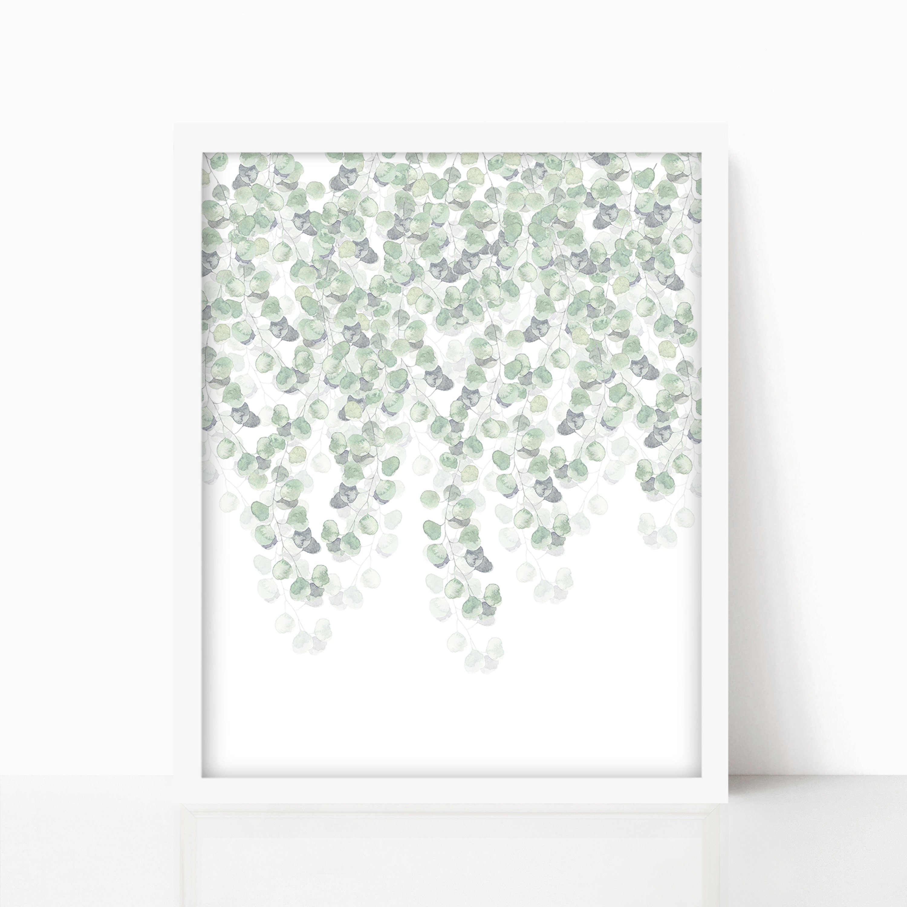Printable Vine Poster Green Botanical Wall Art Vine | Etsy