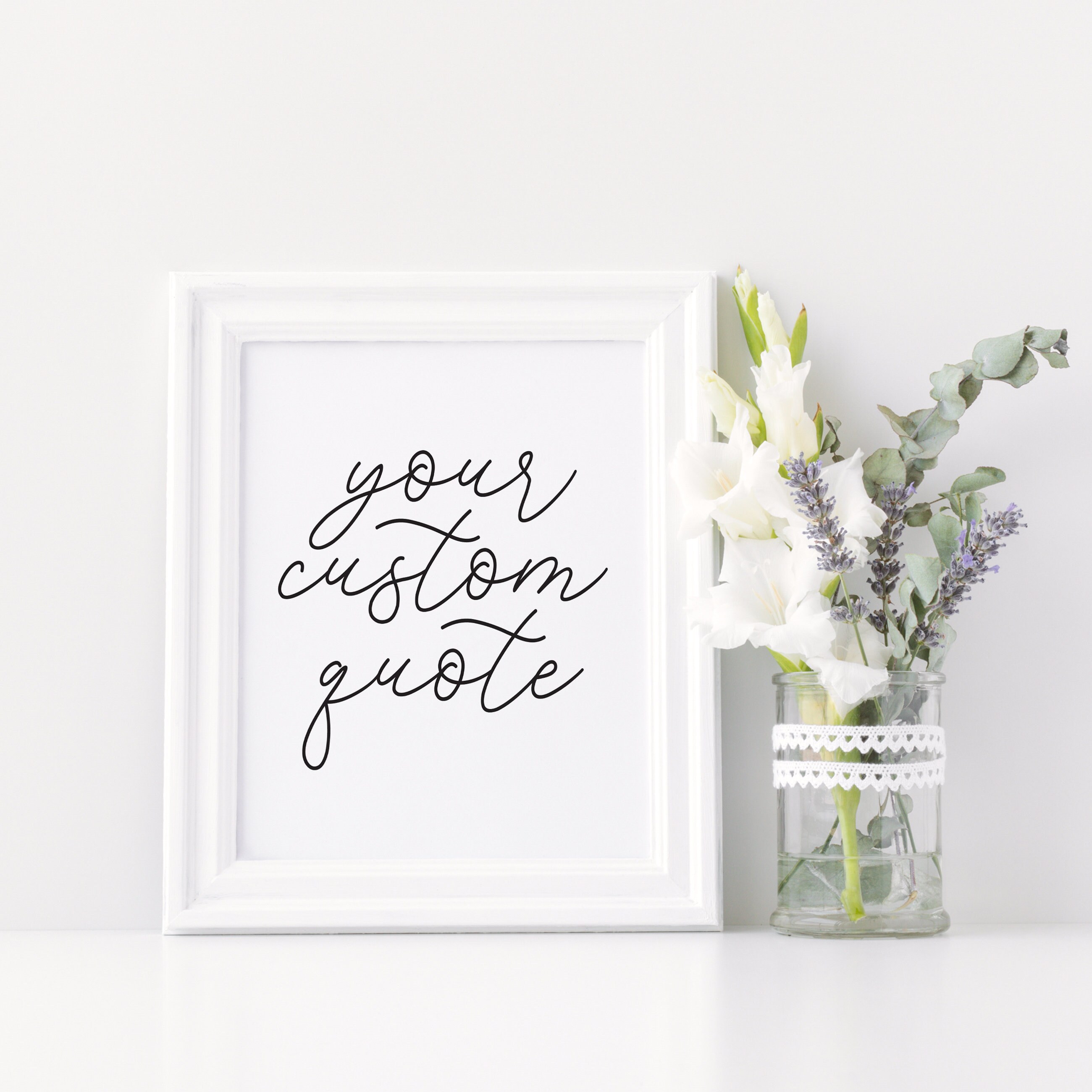 Custom Quote Print Custom Handwriting Custom Signs | Etsy