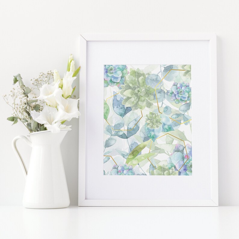 Floral Pattern Art Print Pattern Art Printable Cozy Home | Etsy