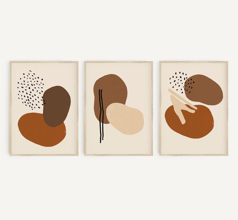 Simple Forms and Shapes Geometric Art, Printable Modern Art, Abstract ...