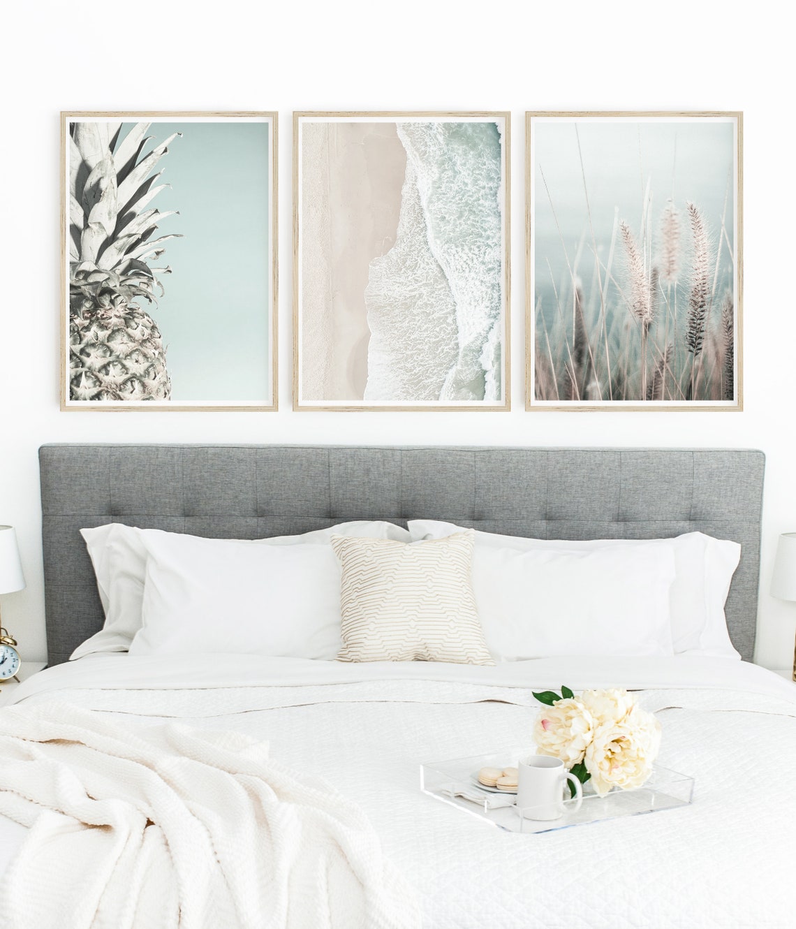 Cattail Wall Decor Printable Beach Coastal Poster Cat Tail - Etsy