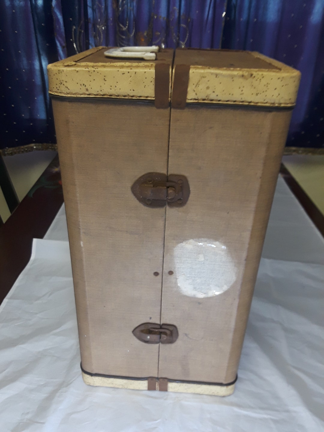 Doll Trunk/ Case 18 X 9 X 9.5 Brown Color - Etsy