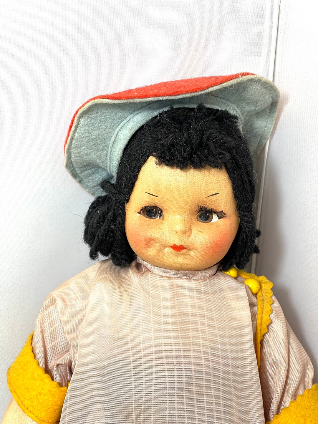 Vintage Georgene Doll China 13 Tall 1930's - Etsy