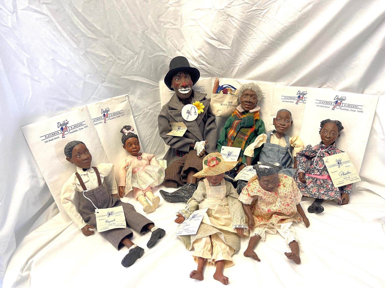 Daddy's Long Legs Dolls Set of 8 Dolls - Etsy