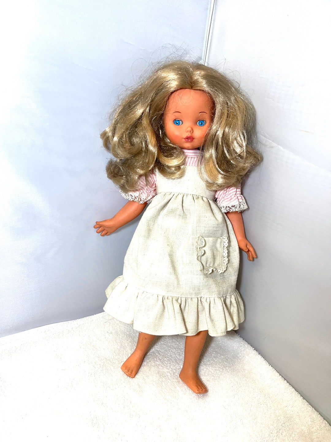 Vintage Furga Doll Made in Italy 19 Tall - Etsy