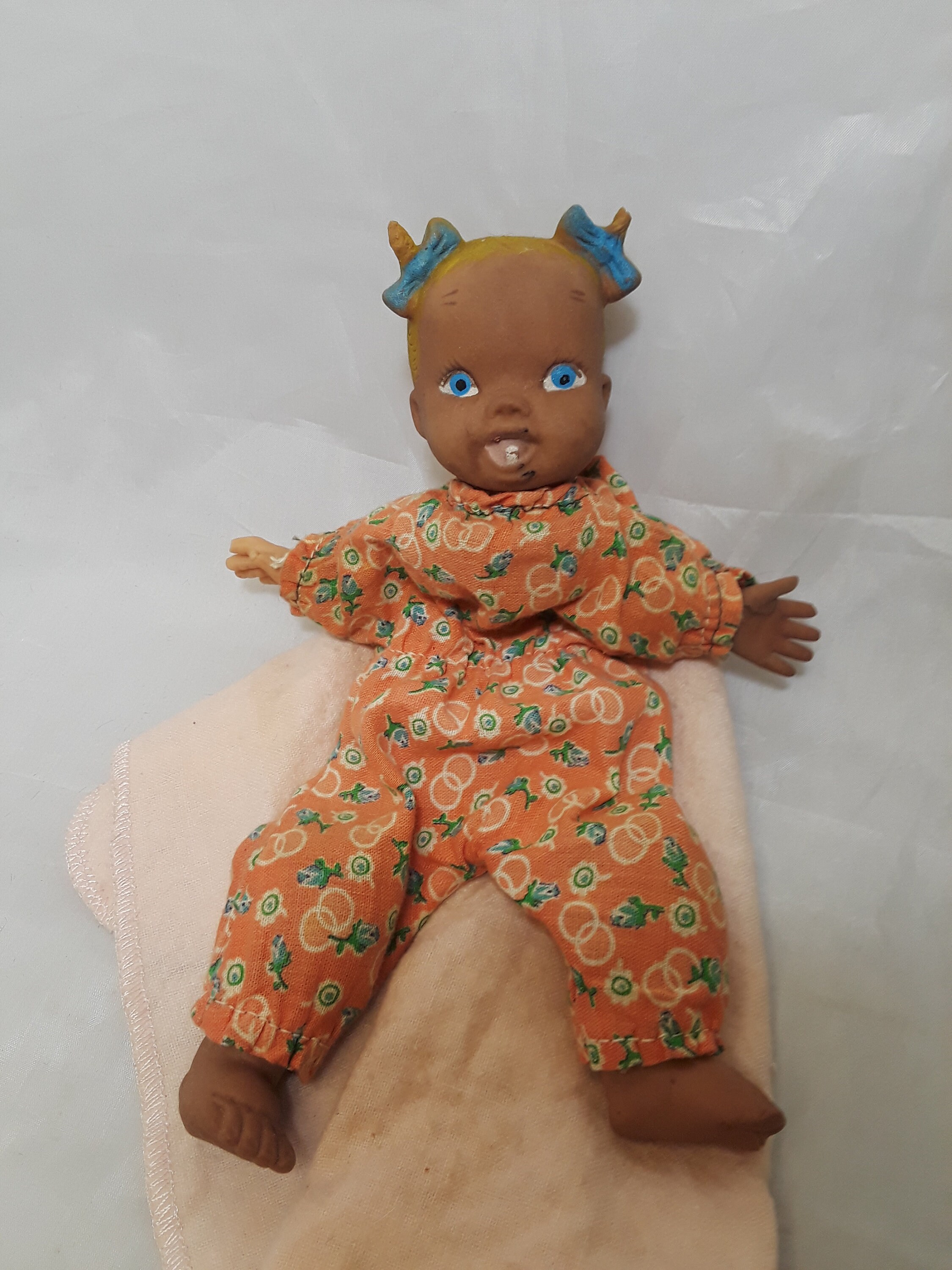 Vintage Bonnie Braids Hand Puppet Doll 10 Tall | Etsy