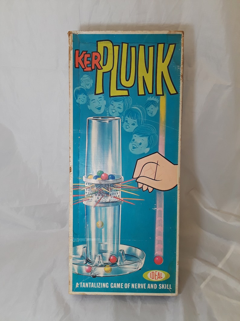 Vintage Ideal Ker Plunk Game 1967 - Etsy