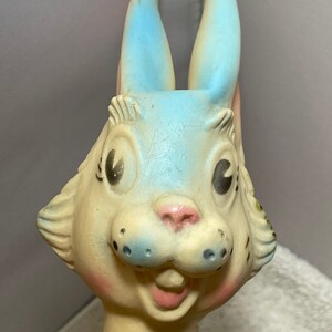 Vintage Baby World Bunny Squeaky Rabbit 9 Tall 1965 - Etsy