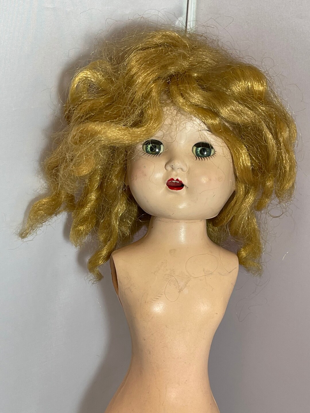 Vintage Walker Doll for Repair or Parts 18 Tall - Etsy