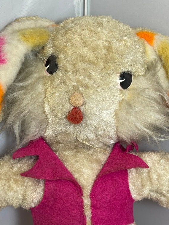Vintage Stand up Rabbit Plush Animal 15 Tall | Etsy