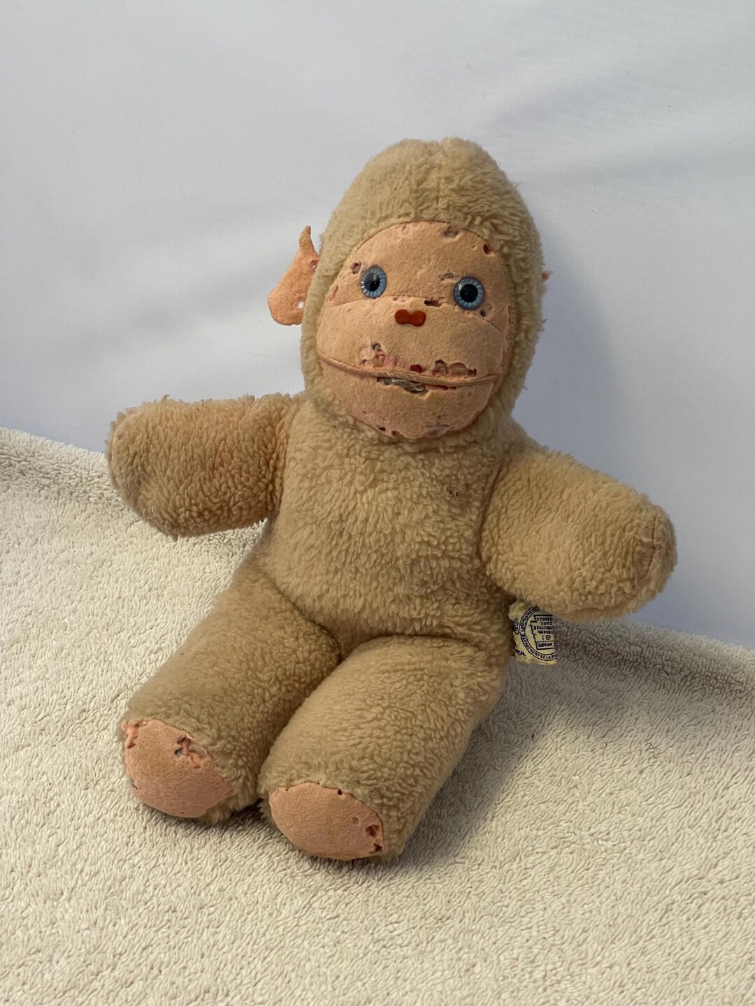 Vintage Knickerbocker Plush 11 Tall - Etsy