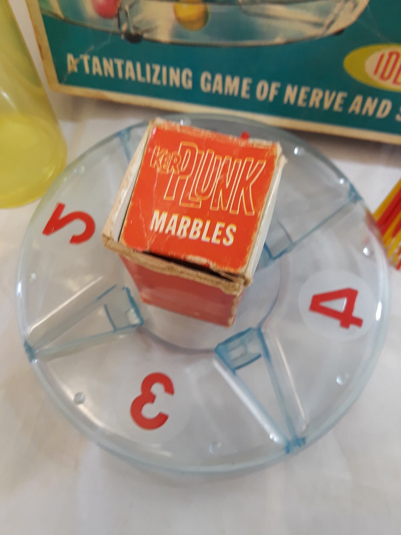 Vintage Ideal Ker Plunk Game 1967 - Etsy