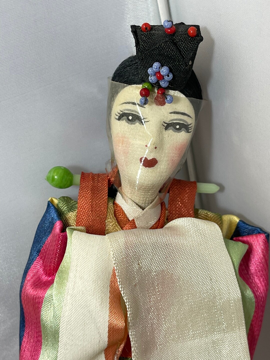 Vintage Asian Doll Made in Korea 10 Tall - Etsy