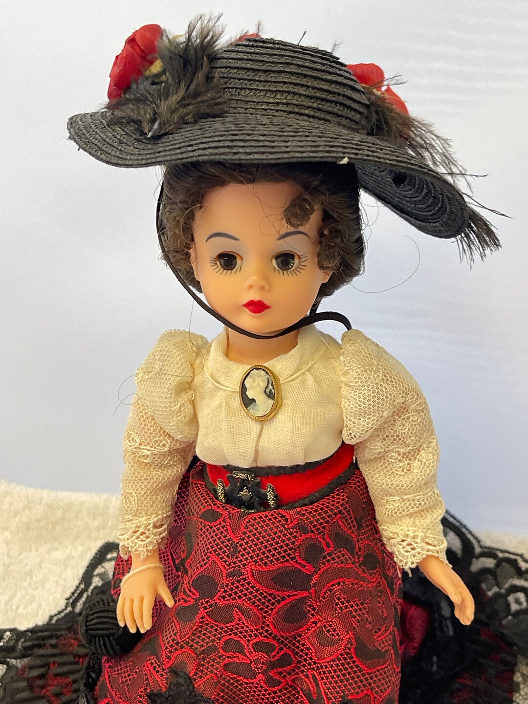 Madame Alexander Cissette Doll coca Cola Victorian Calendar Doll 9 Tall ...
