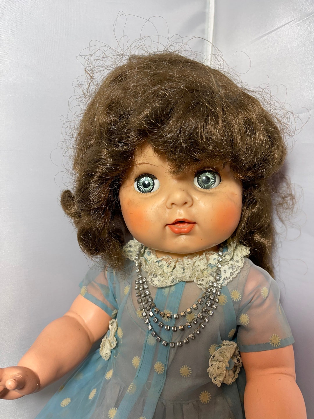 Vintage Uneeda Girl Doll 20 Tall - Etsy