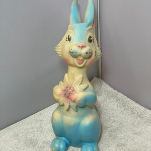 Vintage Baby World Bunny Squeaky Rabbit 9 Tall 1965 - Etsy