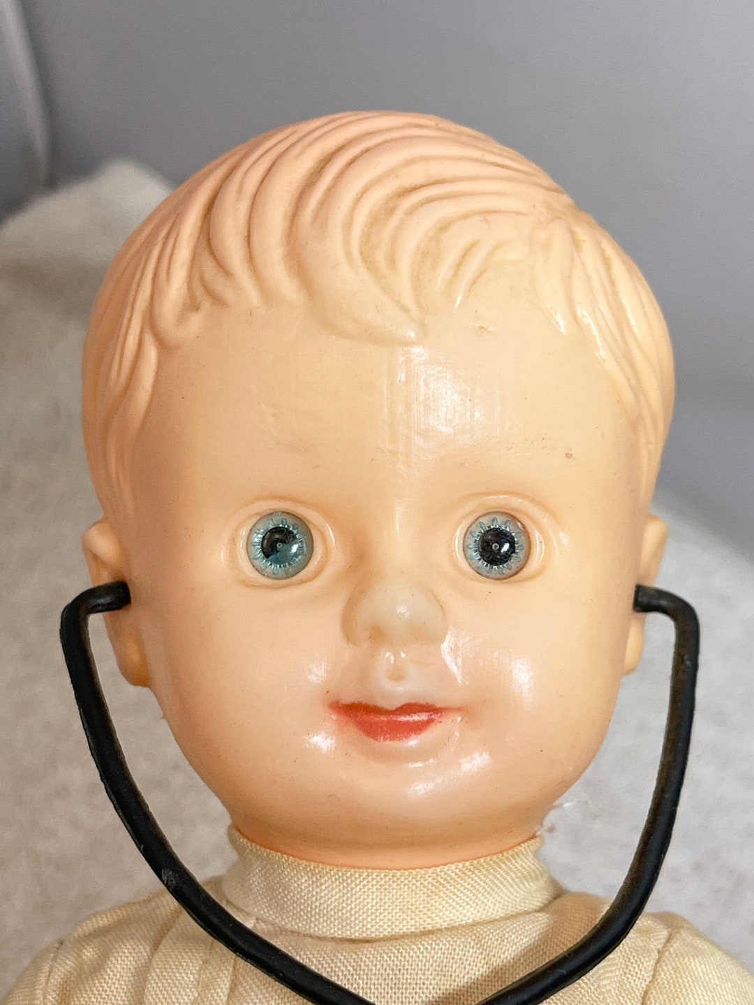 Vintage Plastic Doll Made in Hong Kong 11 Tall - Etsy