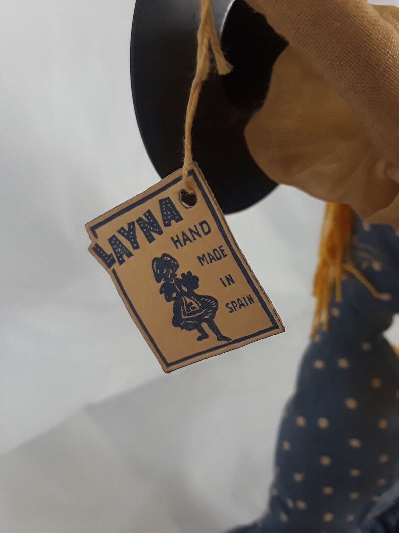 Layna Spanish Cloth Doll Made in Spain 11 Tall | Etsy