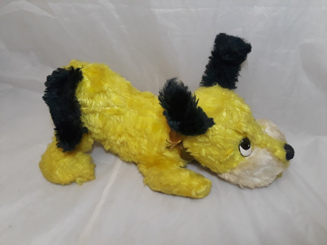 Vintage Rushton Plush Dog 14 Long - Etsy
