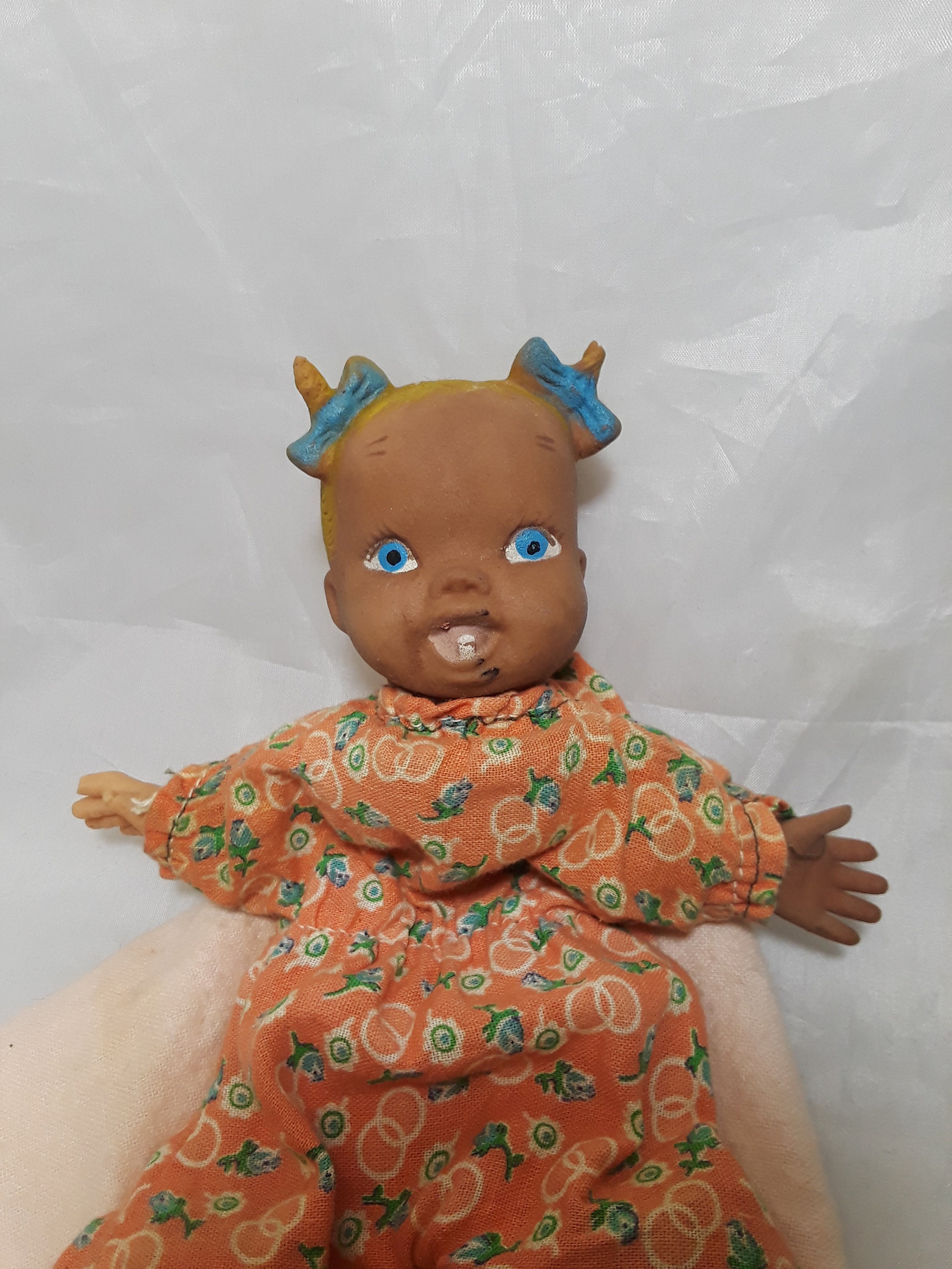 Vintage Bonnie Braids Hand Puppet Doll 10 Tall | Etsy