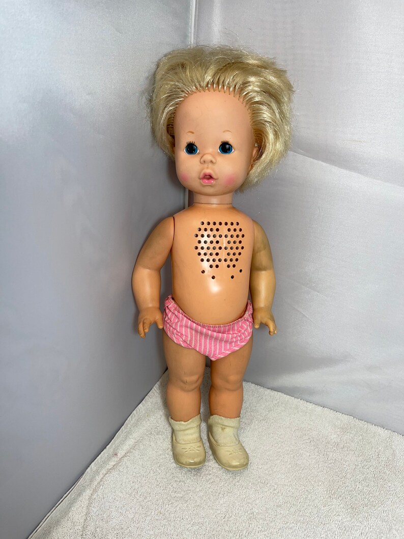 Vintage Mattel Baby Doll 17 Tall 1969 - Etsy