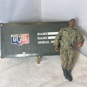 Vintage Gi Joe Doll Doll and Case/foot Locker - Etsy